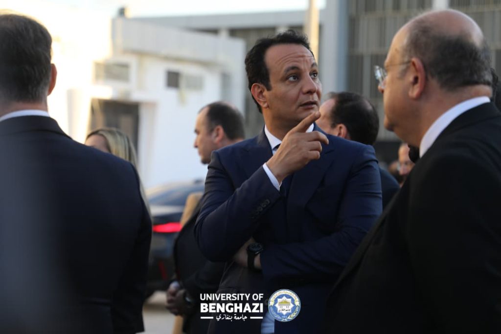 The President Of The University Of Benghazi Receives A Greek Delegation ...